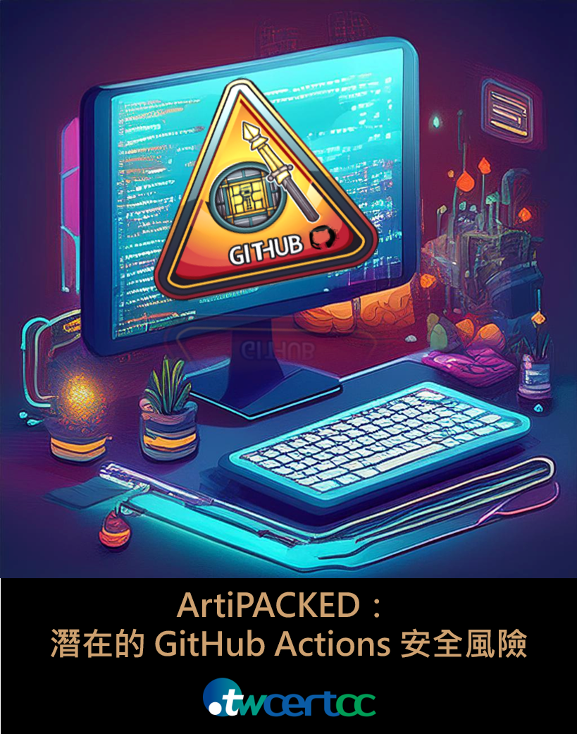 TWCERT/CC台灣電腦網路危機處理暨協調中心|企業資安通報協處|資安情資分享|漏洞通報|資安聯盟|資安電子報-ArtiPACKED： 潛在的 GitHub Actions 安全風險